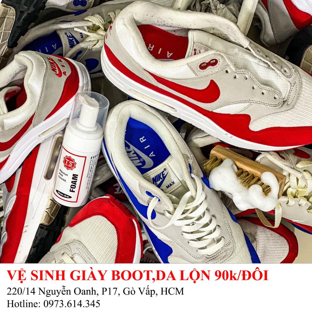 Dịch Vụ Vệ Sinh Giày, Giặt Giày Giá Rẻ Tại Tp Hồ Chí Minh