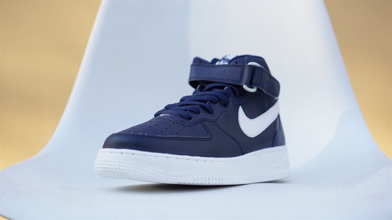Giày Nike Air Force 1 Mid Navy White 315123-407 2hand