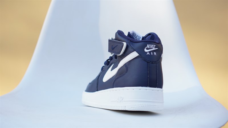 Giày Nike Air Force 1 Mid Navy White 315123-407 2hand