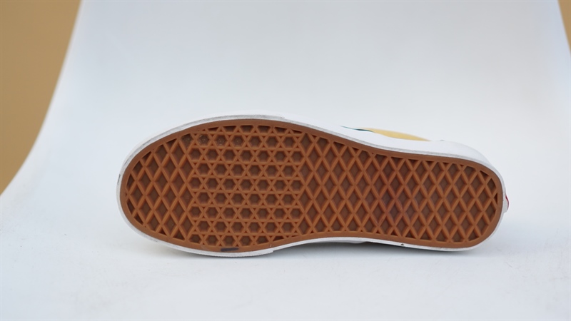 Giày Vans Slip on Checkerboard Yellow 500714 2hand