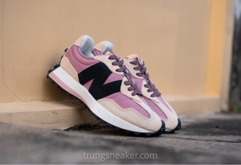 Giày New Balance 327 Black Pink WS327WE - Trung Sneaker - Giày Chính Hãng