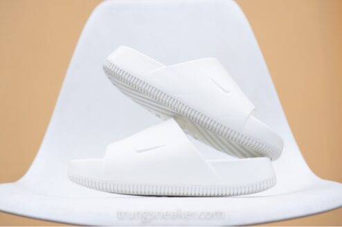 Dép Nike Calm Slide Sail DX4816-100 - Trung Sneaker - Giày Chính Hãng