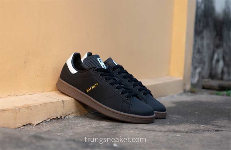 Giày Adidas Originals Stan Smith Black Gum IG1319 - Trung Sneaker ...