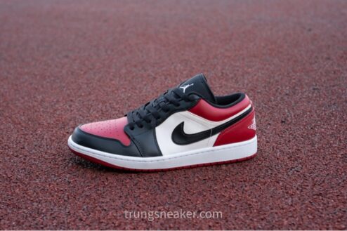 Giày Air Jordan 1 Low Bred Toe 553560-161 - Trung Sneaker - Giày Chính Hãng