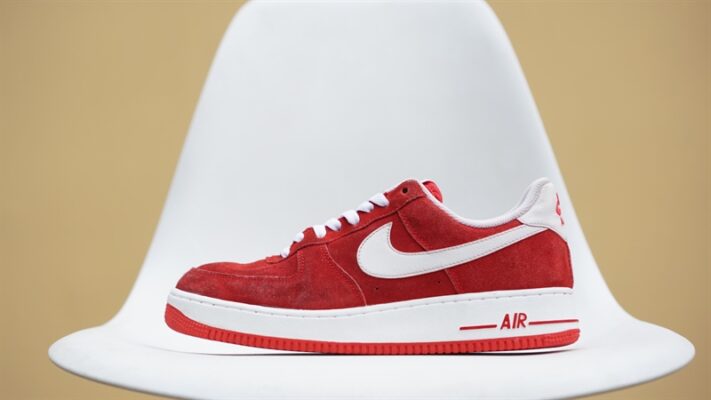 Giày Nike Air Force 1 Low White Red 315122-612 2hand