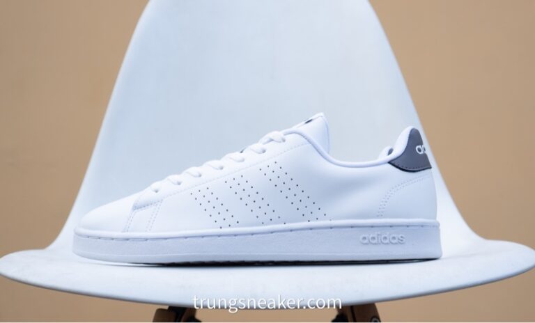 Giày Tennis Adidas Advantage White Grey GW9161