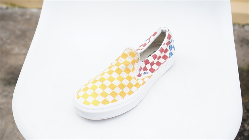 Giày Vans Slip on Mutil color 500714 2hand