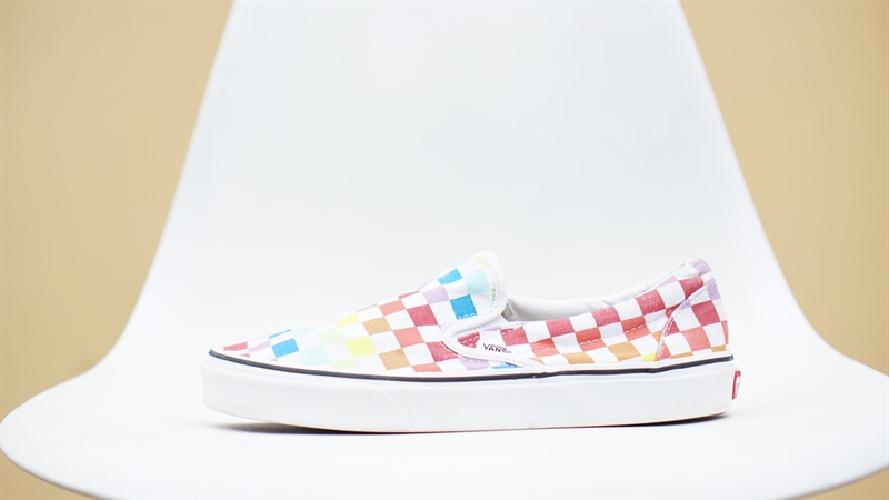 Giày Vans Slip on Mutil color 500714 2hand