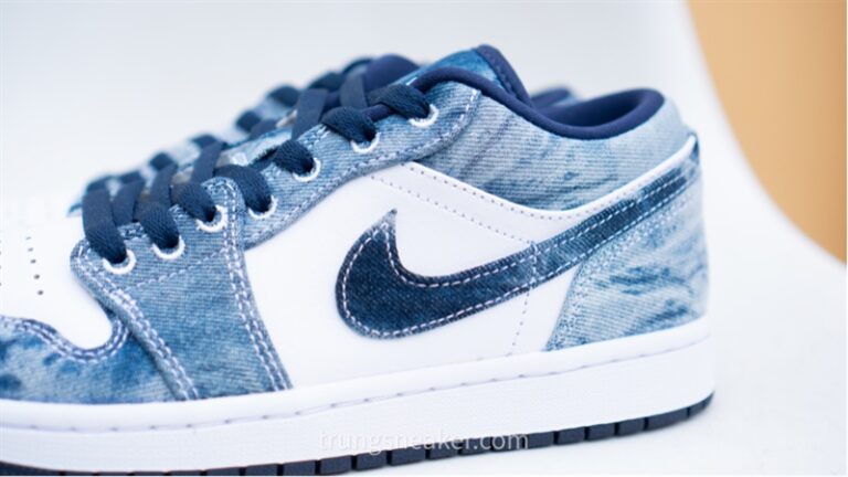 Giày Air Jordan 1 Low Washed Denim CZ8455-100