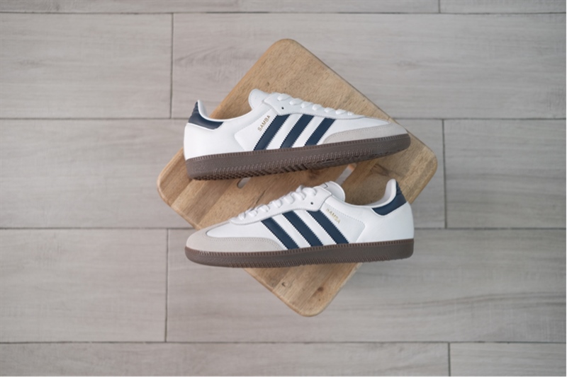 Giày Adidas Samba OG White Navy JH5688 (Sample)