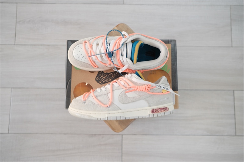 Giày Nike Dunk Low Off-White Lot 19 DJ0950-119 2hand
